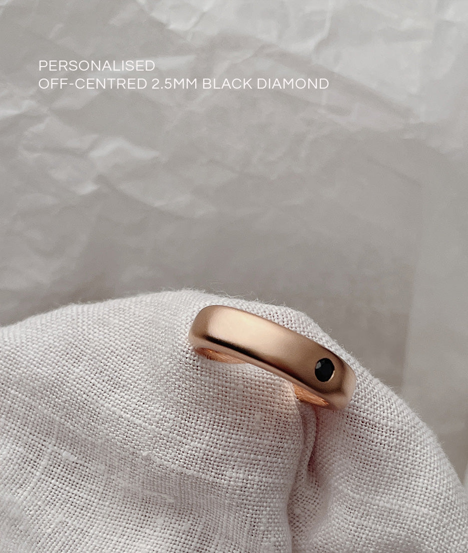Low Wide Organic ring | RUUSK jewellery