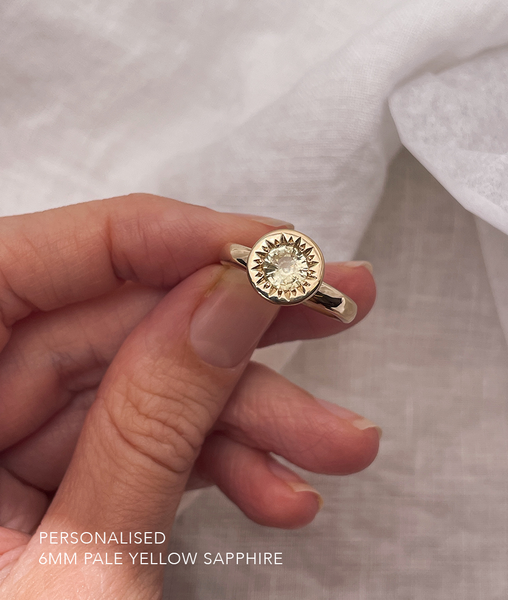 Solis Solitaire Ring | RUUSK jewellery