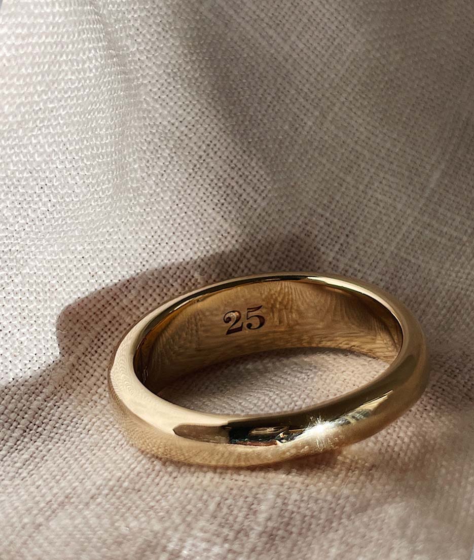 Shimmer Jupiter ring | RUUSK jewellery