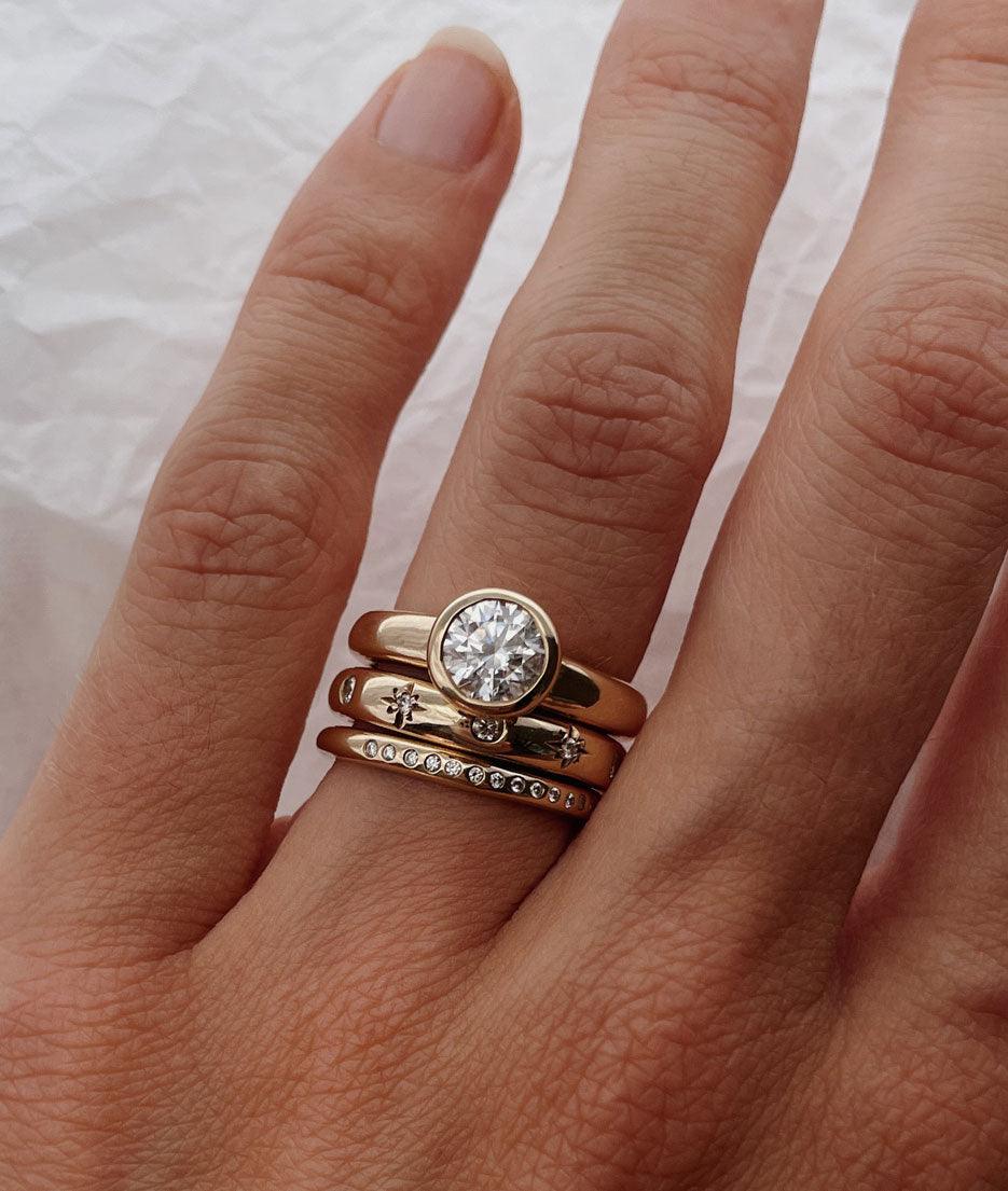 1ct Diamond Solitaire Ring | RUUSK jewellery