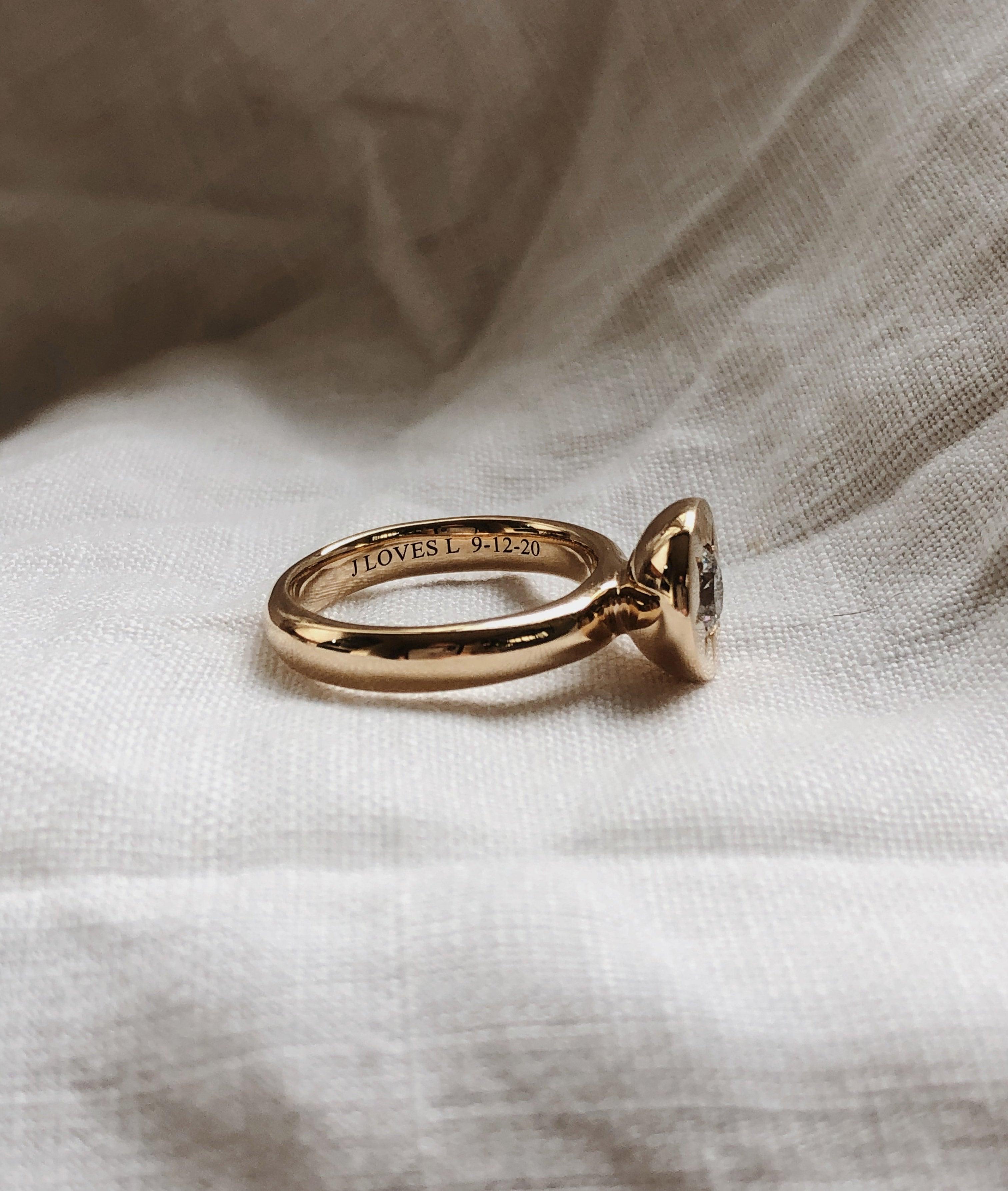 Solis Solitaire Ring | RUUSK jewellery