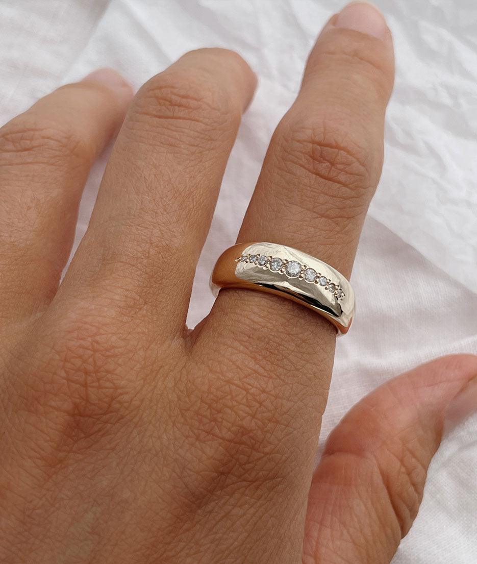 Shimmer Jupiter ring | RUUSK jewellery
