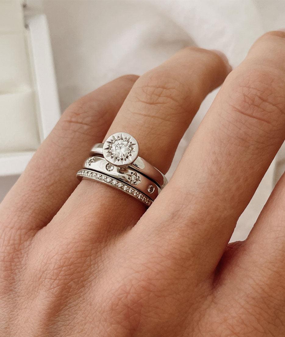 0.25ct Mini Solis Solitaire Ring | RUUSK jewellery