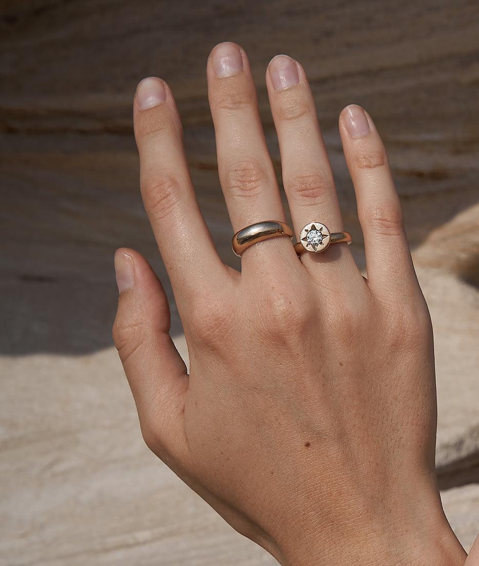 0.5ct Stellar Solitaire Ring | RUUSK jewellery