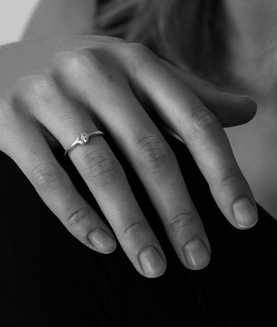 True North Diamond ring | RUUSK jewellery